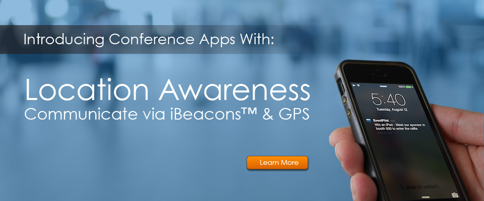 Conference app with iBeacon and GPS proximity location awareness ...